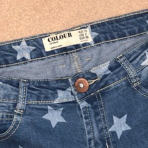Cotton On | Jeans | Cotton On Star Patterned Skinny Jeans | Poshmark
